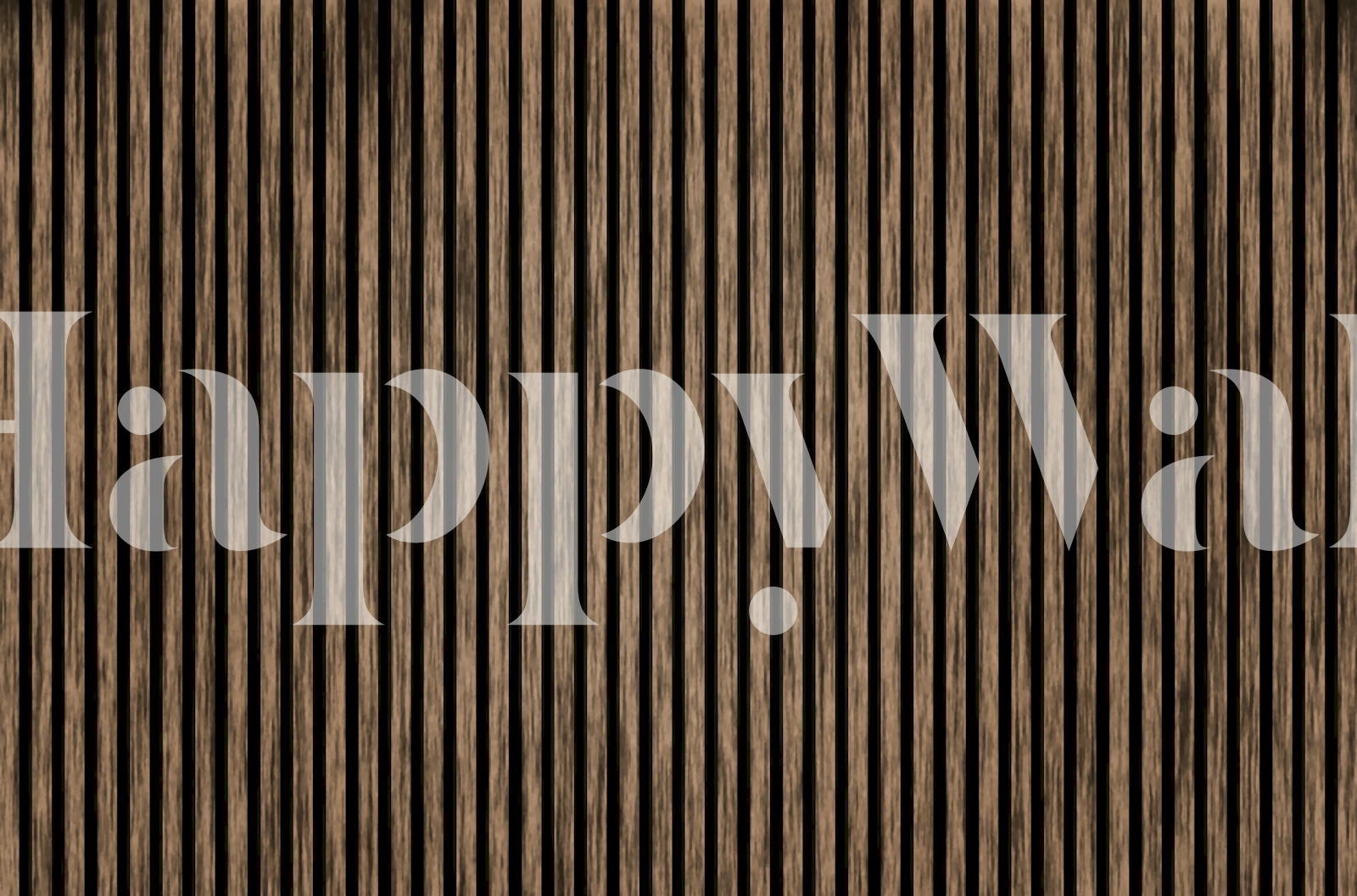 Elegant Timber Striped Wallpaper Design