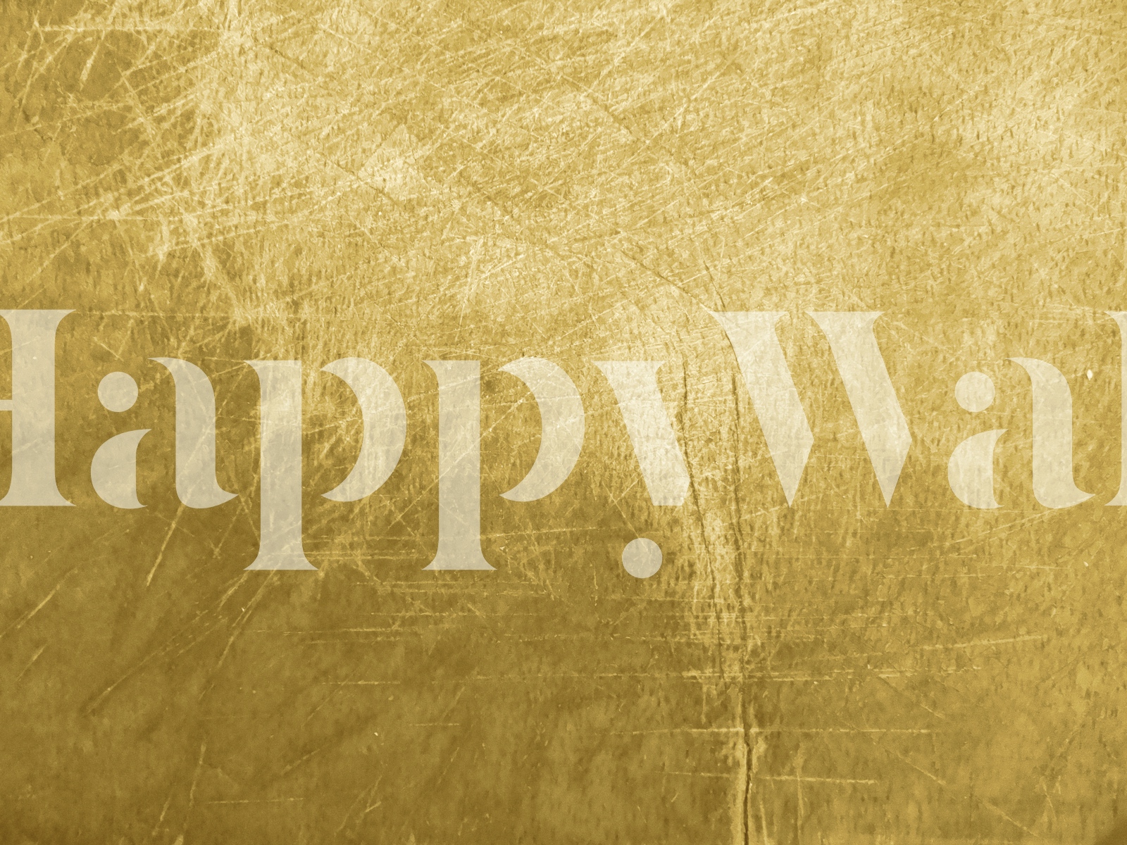 Grunge Plaster ochre - Happywall