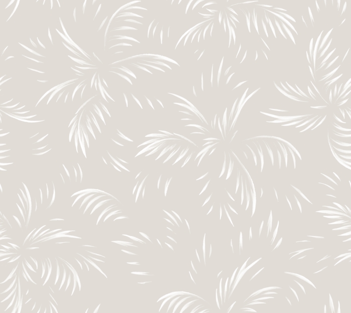 Palm Highlights - Beige Wallpaper