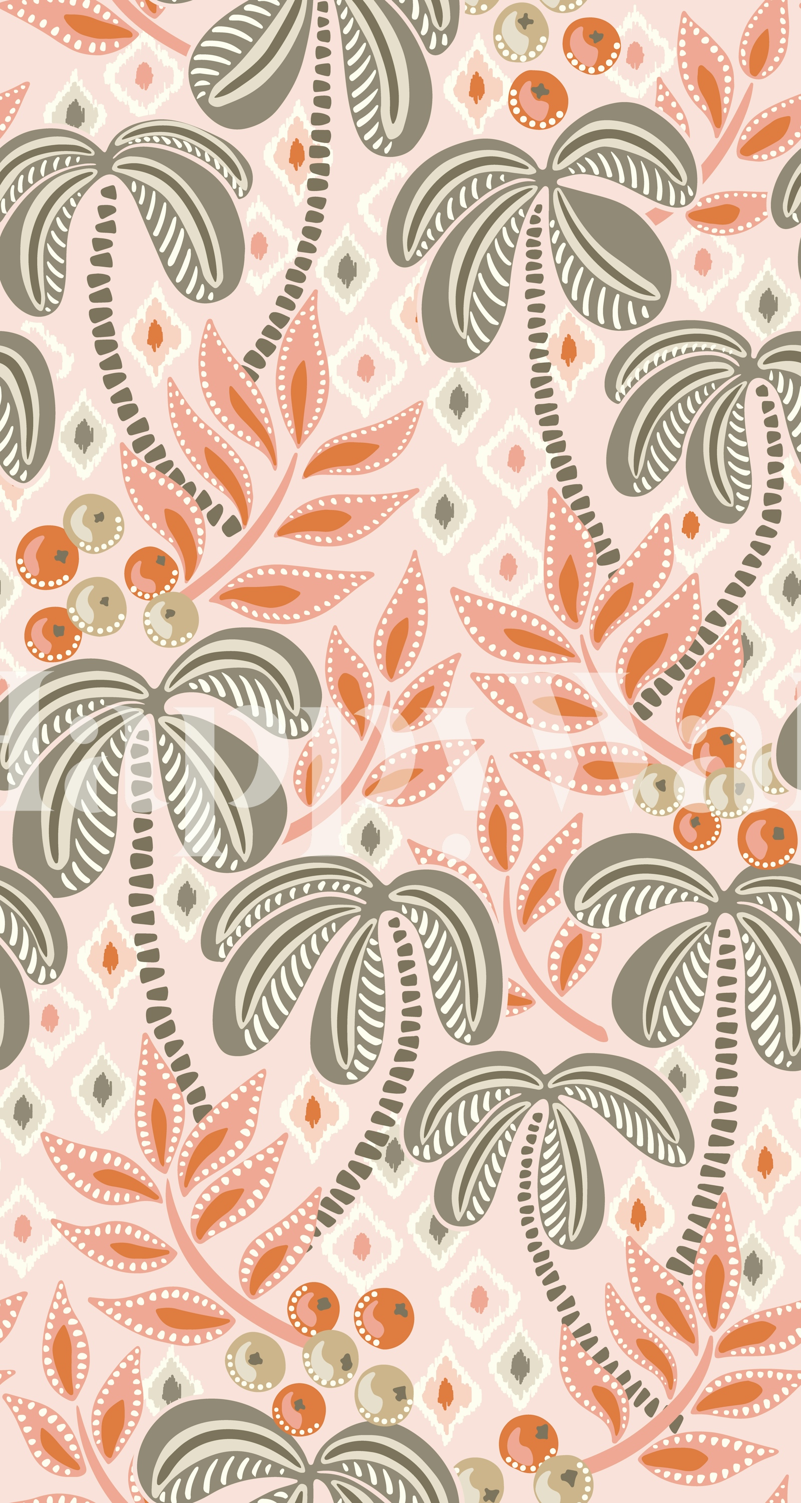 Tropical Boho Wallpaper - Happywall.com