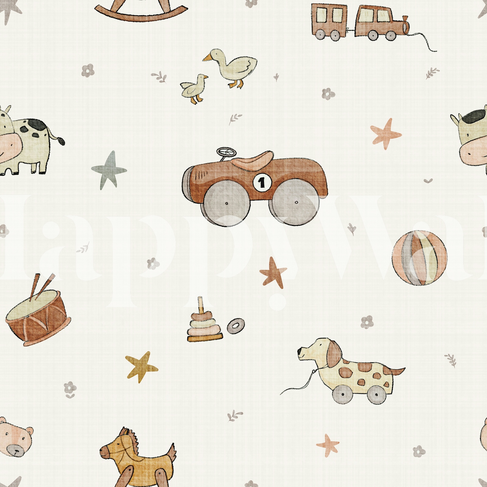 Classic Playtime Imagery - Happywall