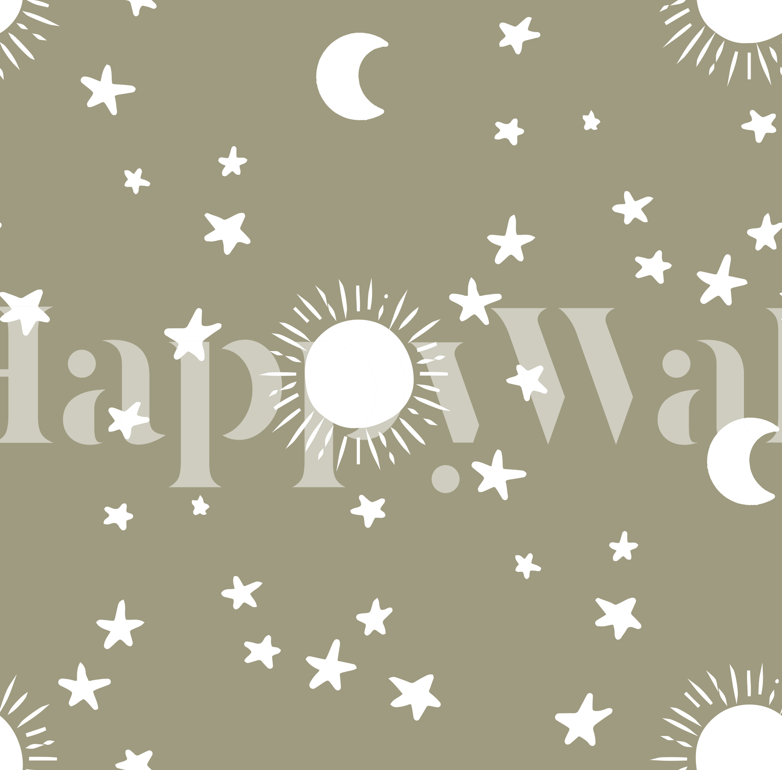 Celestial Stars Nursery - Happywall.com