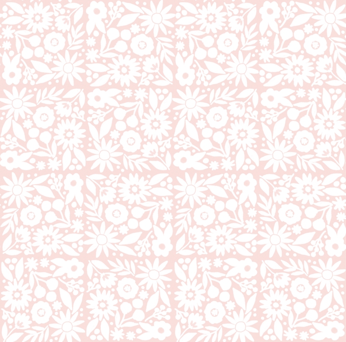 Flower Grid - Pink | Happywall