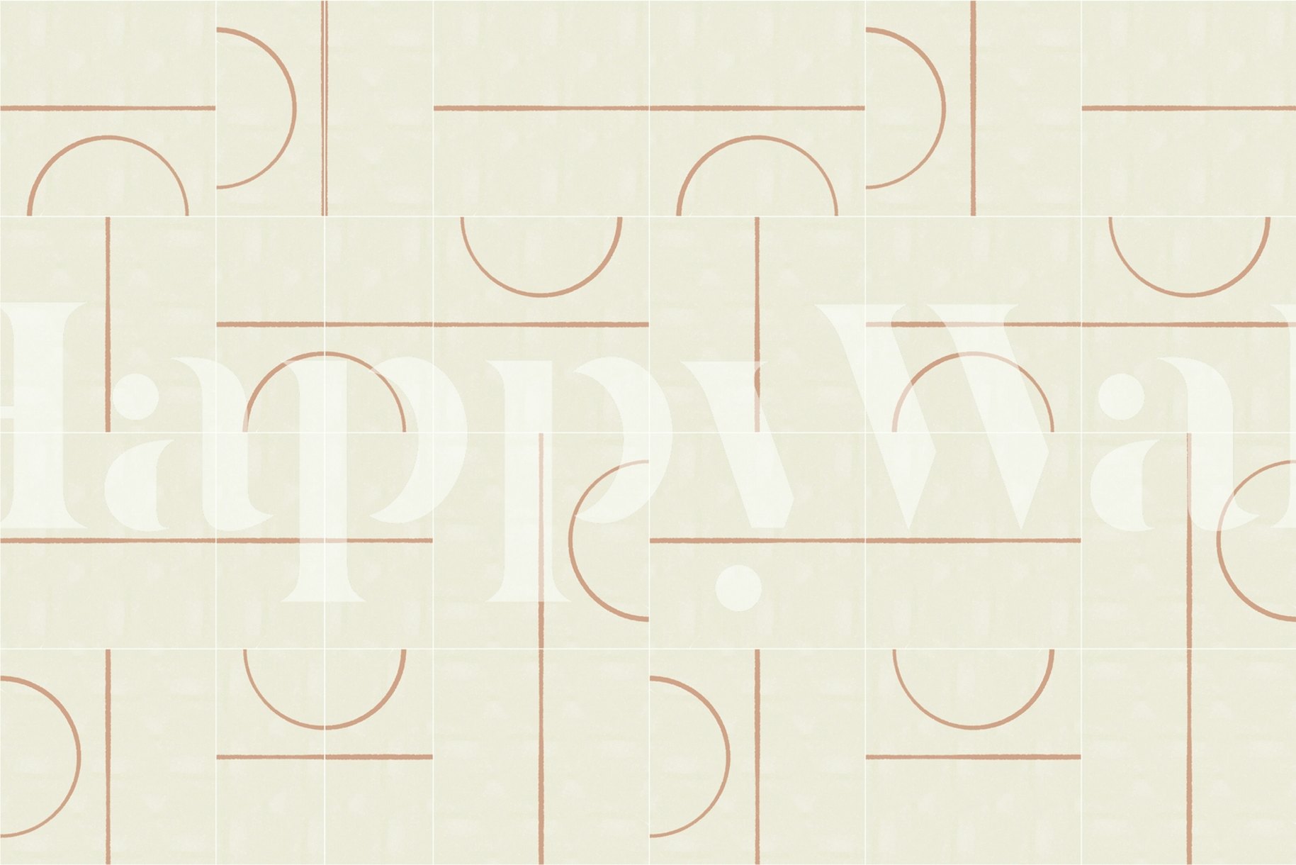 Minimal Wall Tiles One wallpaper | Happywall