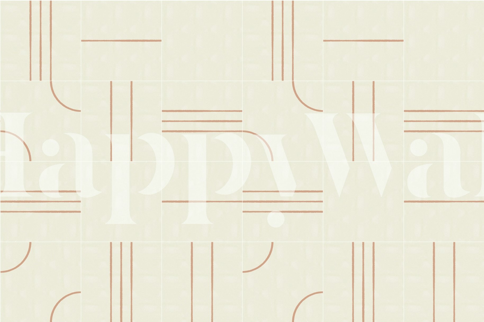 Buy Minimal Wall Tiles Two Wallpaper Online from Happywall