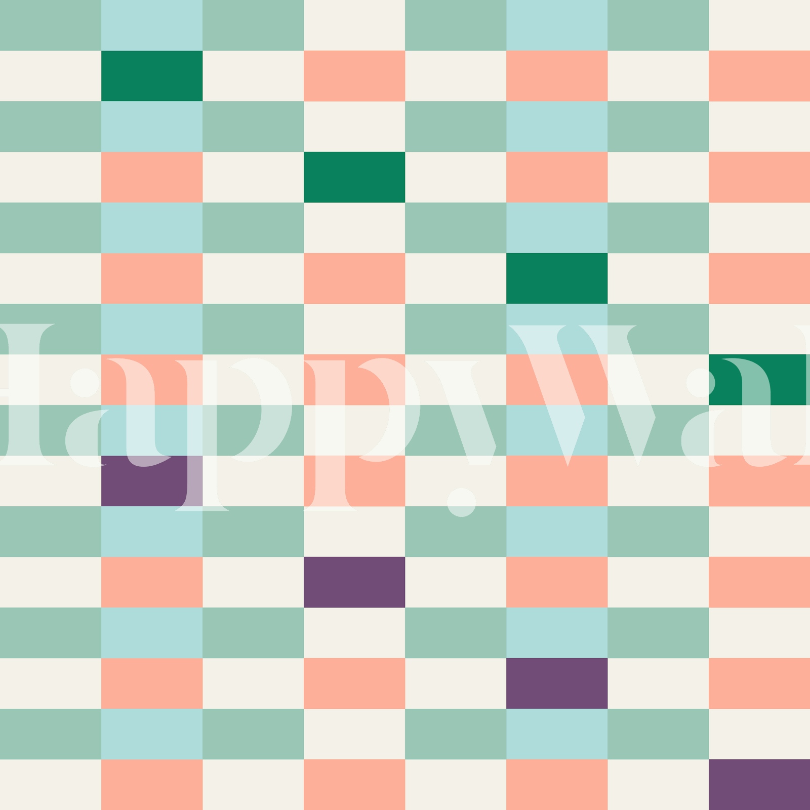 Color Block Abstract Wallpaper for Home