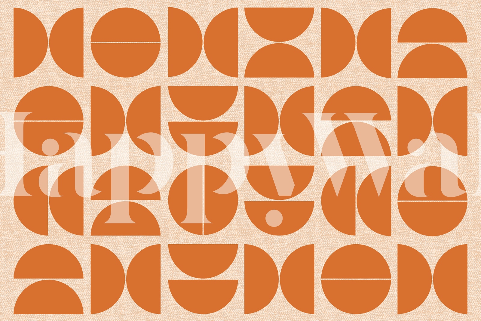 Vivid Fall Bauhaus Wallpaper