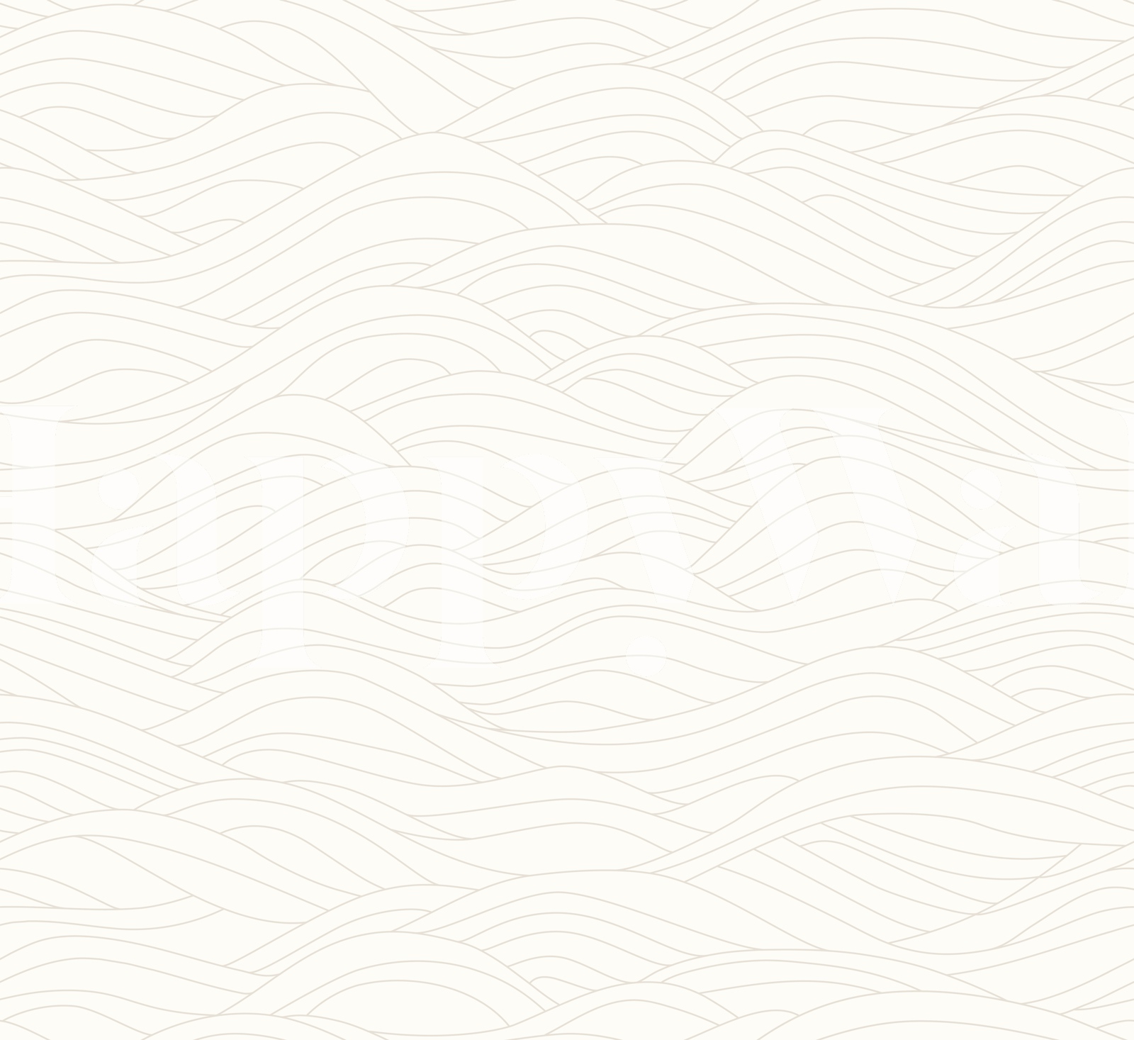 White Abstract Wave Pattern Wallpaper