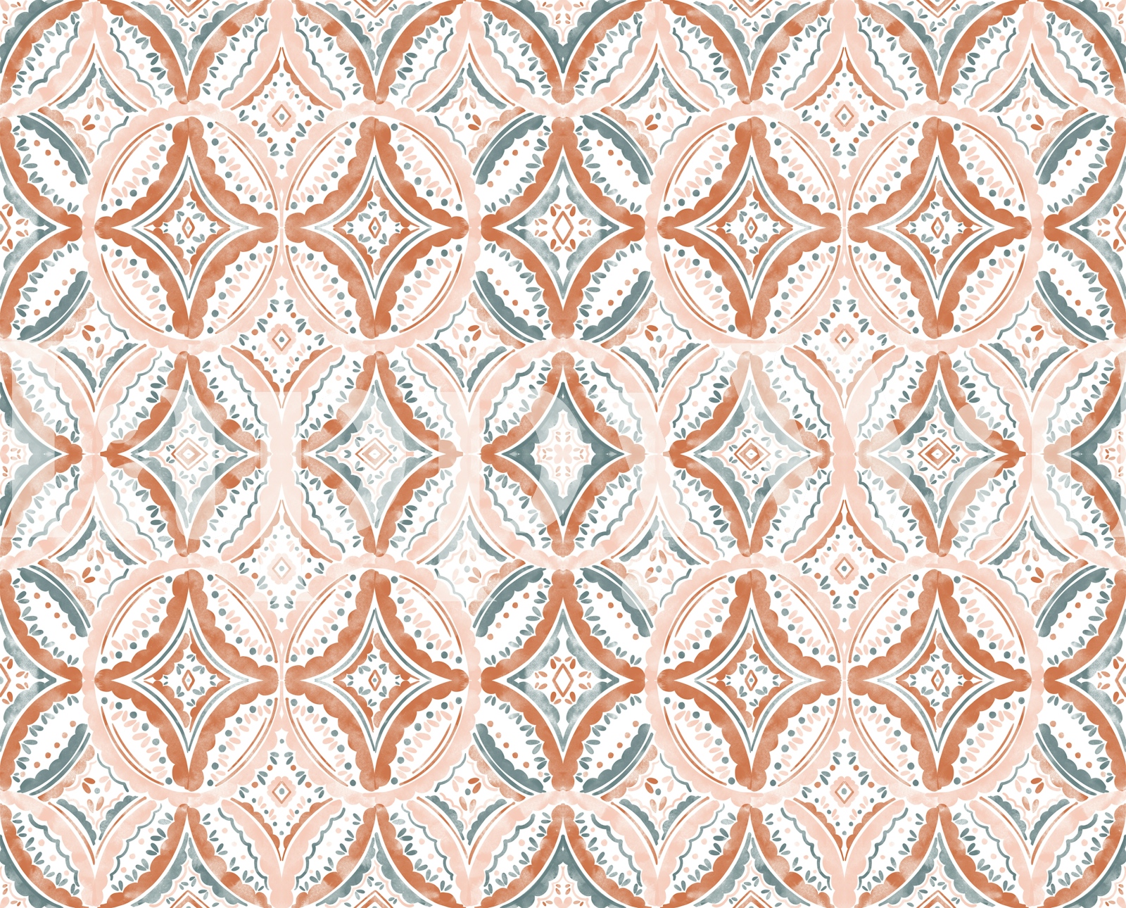 Vintage Tribal Revival Wallpaper | happywall.com