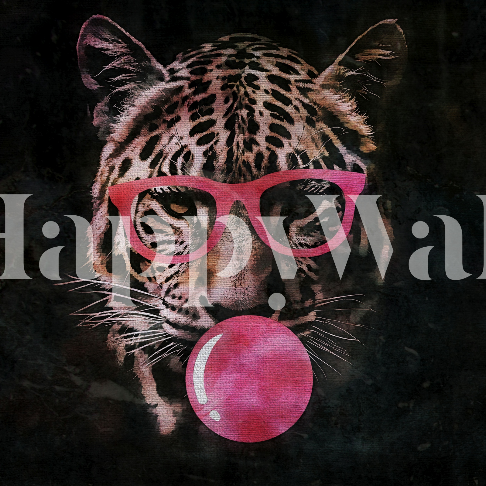 Bubble Gum Jungle Beast Wallpaper | Happywall.com