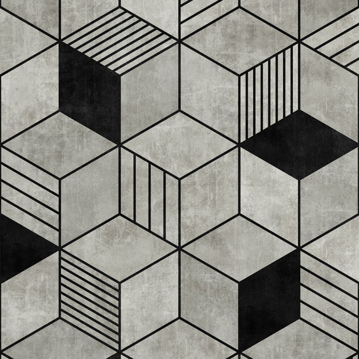 Concrete Cubes 2 wallpaper - Happywall
