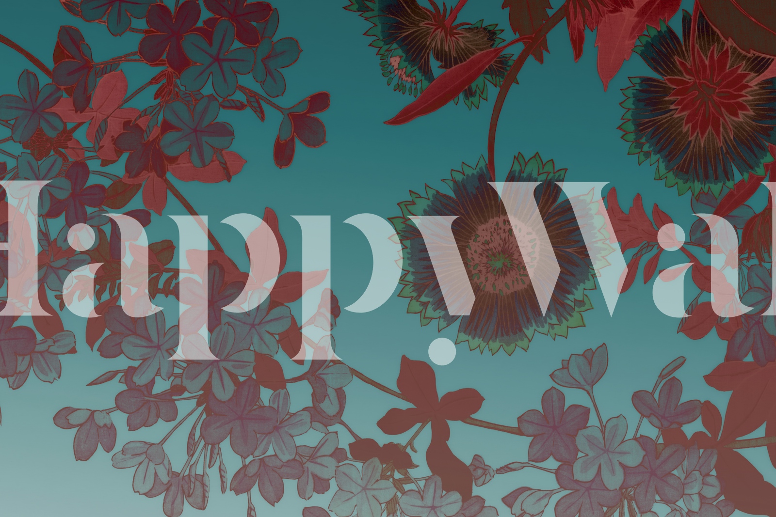 Mystic Bloom Serenity - Happywall.com