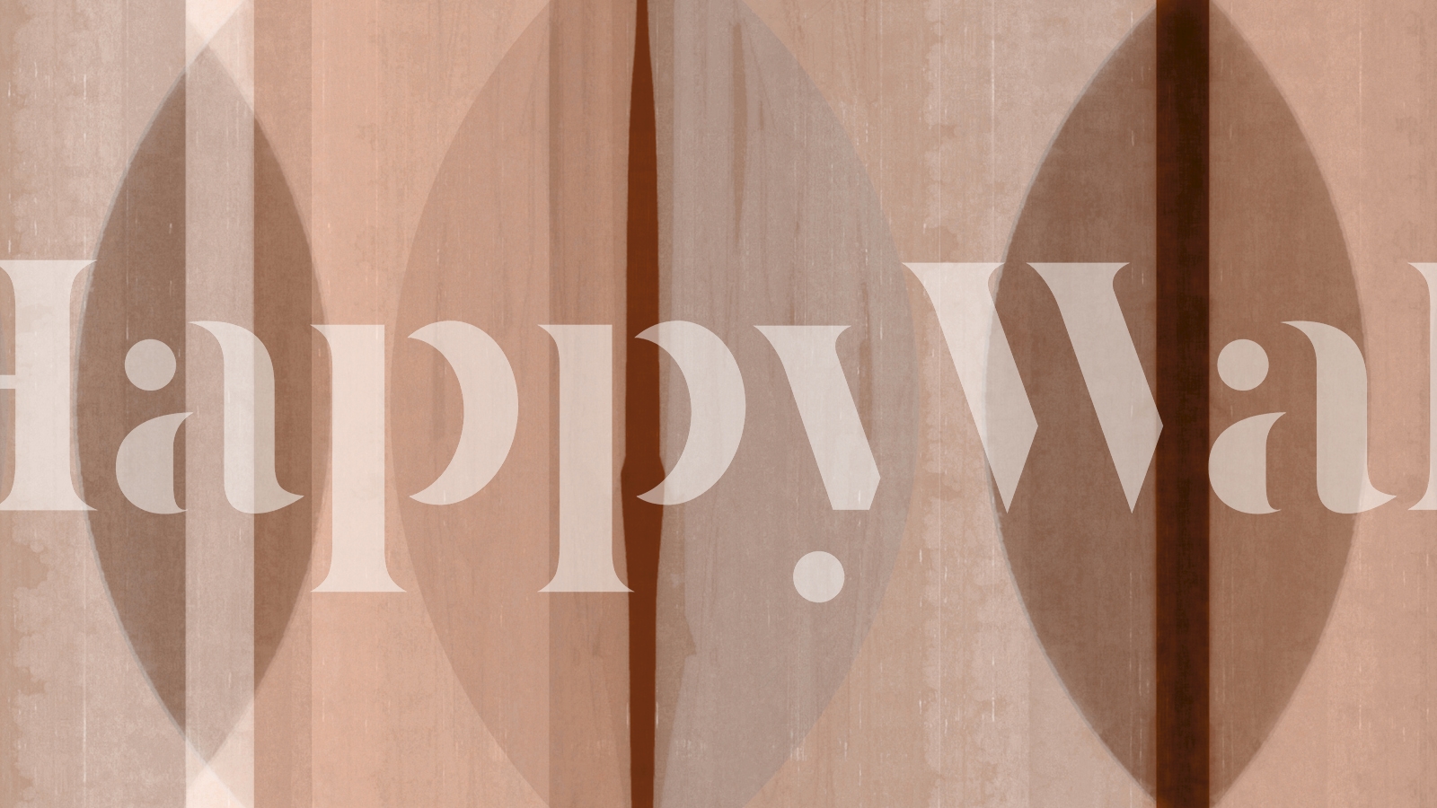 Retro Earth Tone Art - Happywall