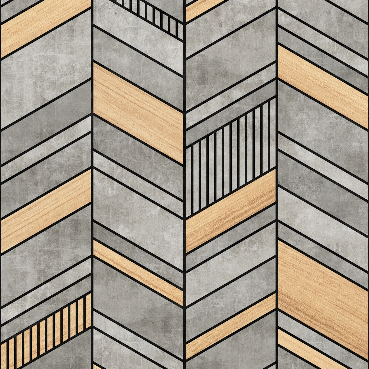 Abstract Chevron Pattern Wallpaper | Happywall