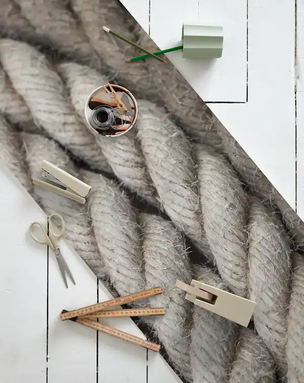 Rolled Up Ship Rope wallpaper - Happywall