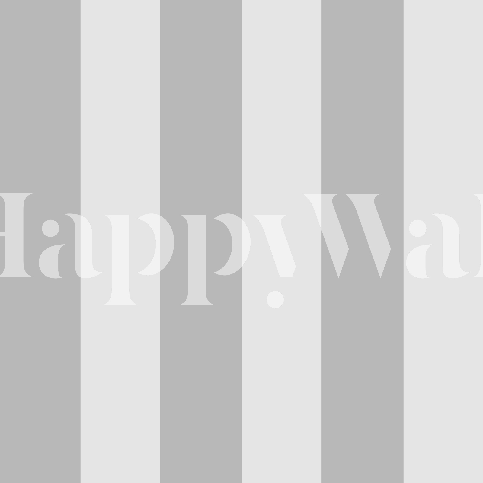 Gray Stripe Glam 2 Wallpaper | happywall.com