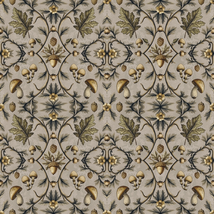 William Morris Forest Tales Beige - Happywall