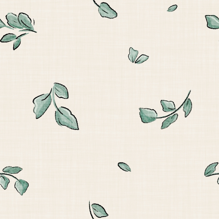 Sage Foliage Charm Wallpaper - Happywall
