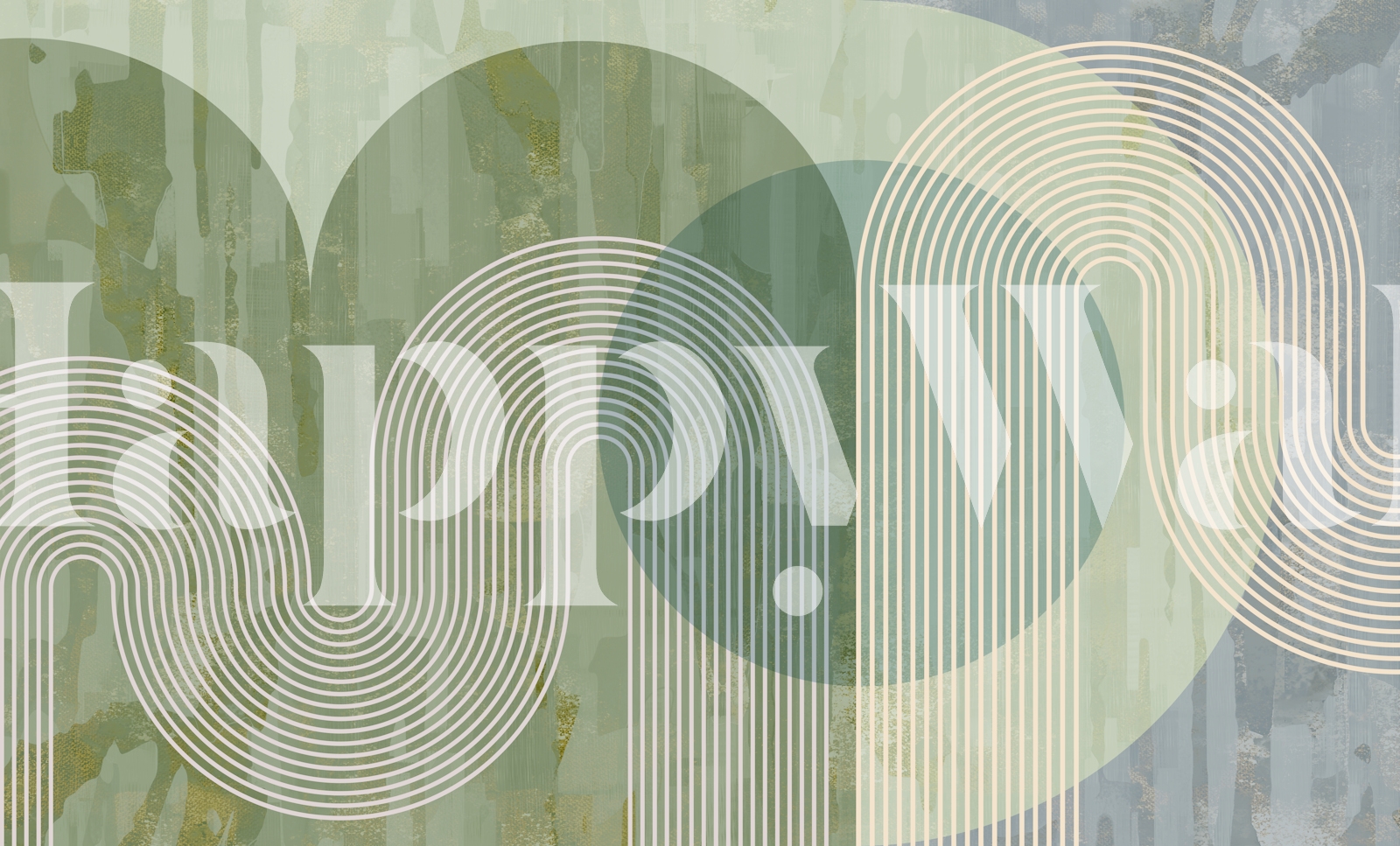 Artistic Waveform Elegance Wallpaper