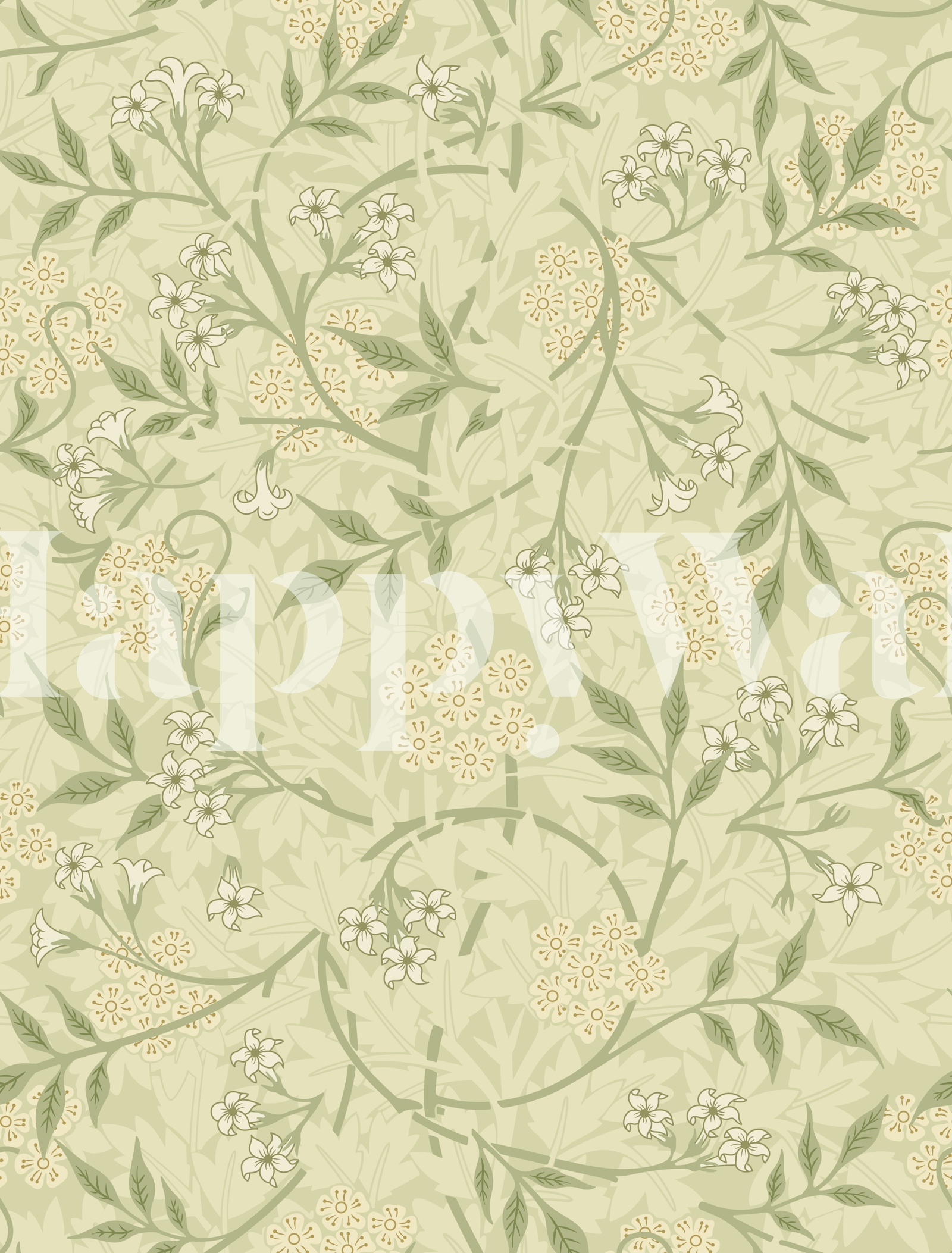 Victorian Jasmine pattern 2 - happywall.com