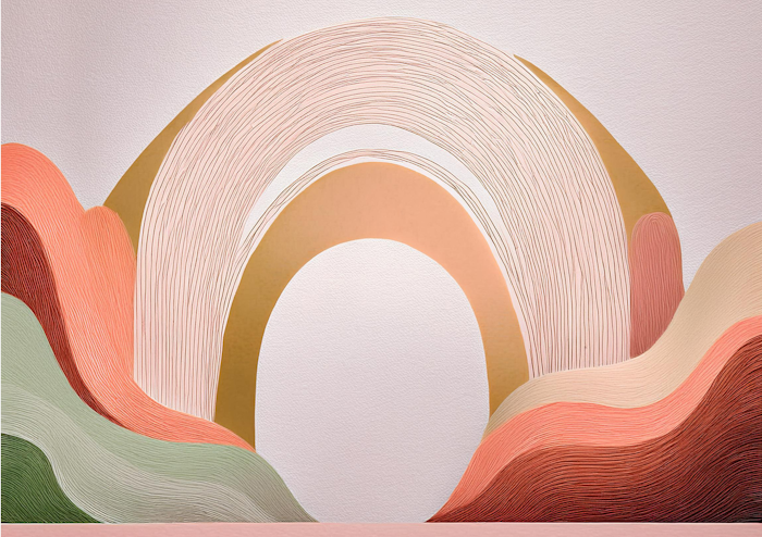 Boho Baby Landscape Wallpaper | Happywall.com