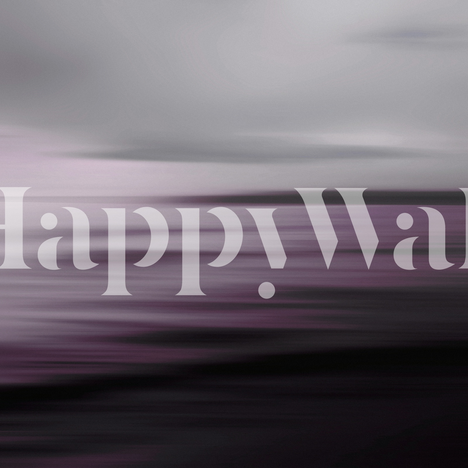 Mystic Twilight Waves - Happywall