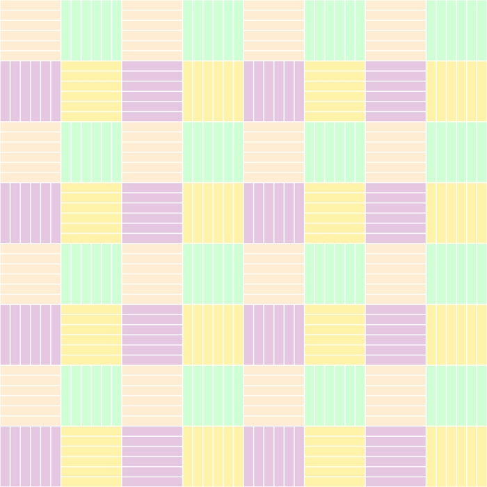 Pastel Geometric Block Wallpaper for Kids