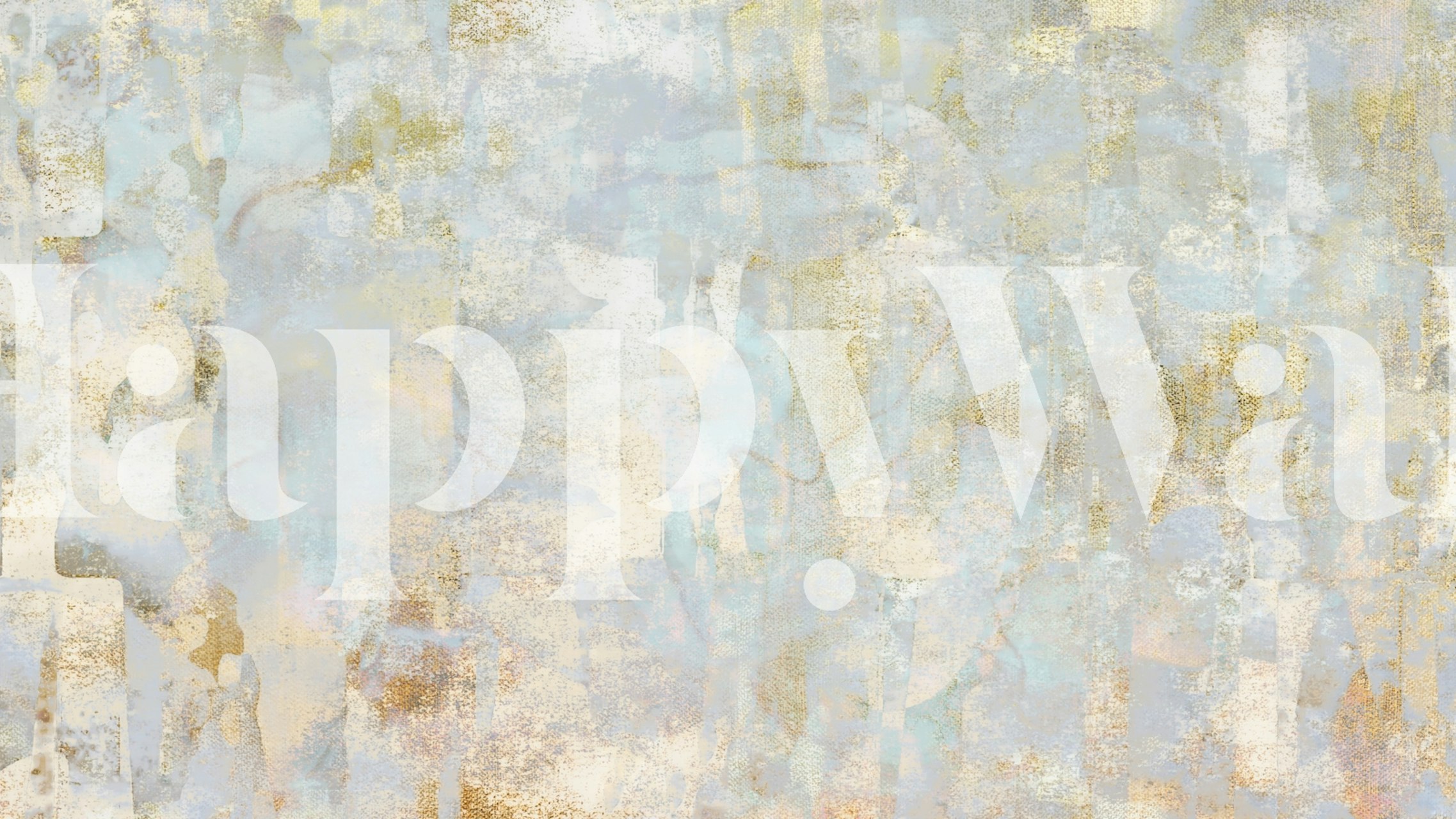 Metallic Mist Abstract Wallpaper