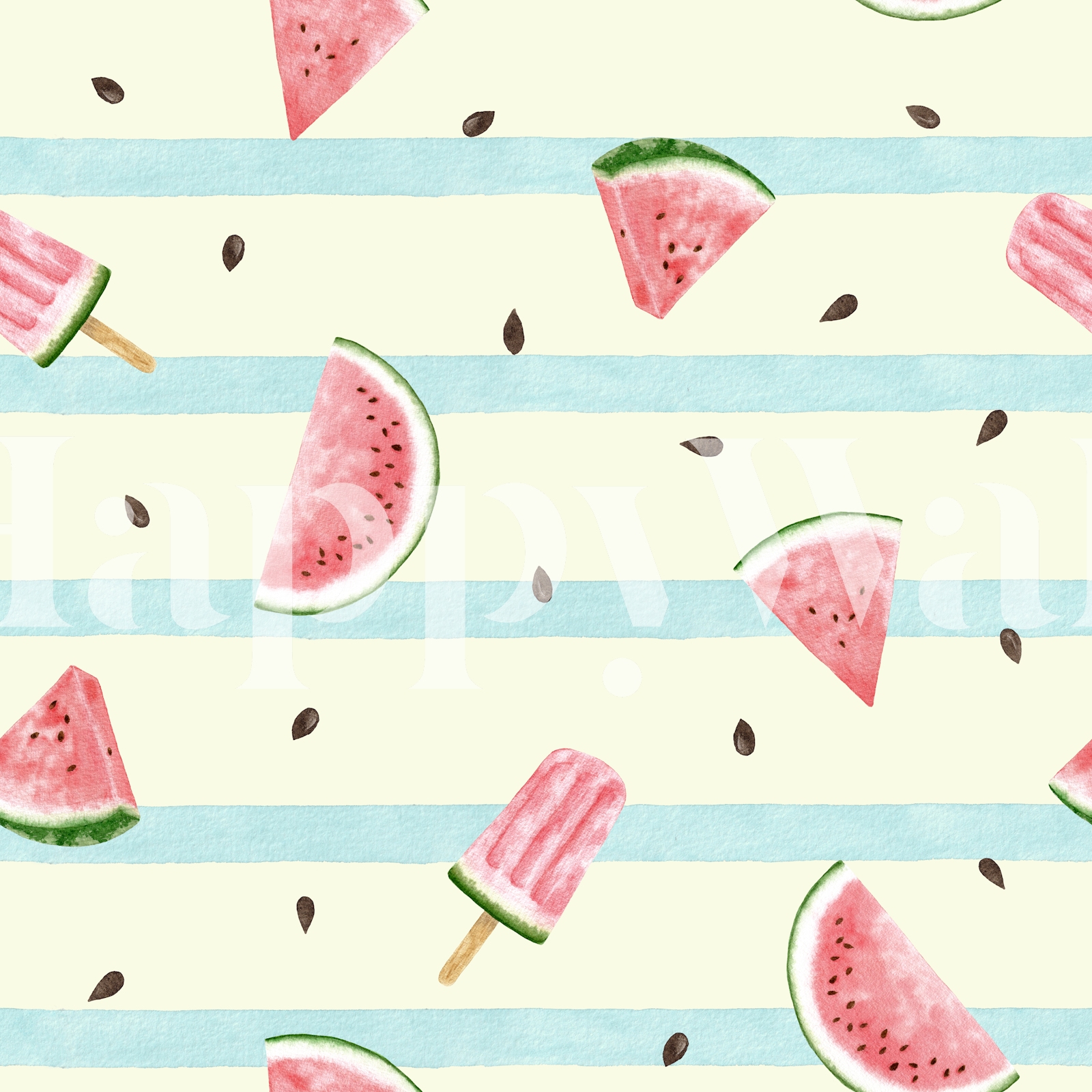 Sweet Summer Watermelons Wallpaper - happywall.com