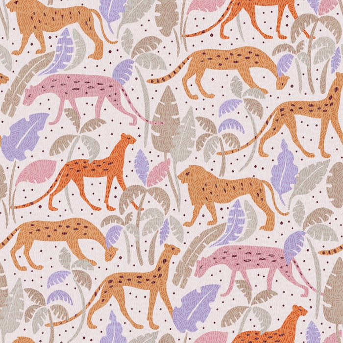 Boho Wild Jungle Safari Wallpaper