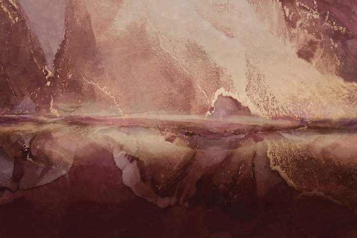 Marble Ink Fall Wallpaper | happywall.com