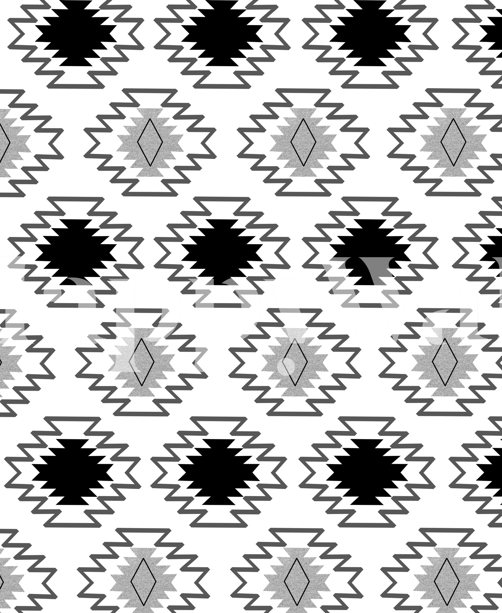 Minimal Tribal Boho Pattern 2 Wallpaper | Happywall
