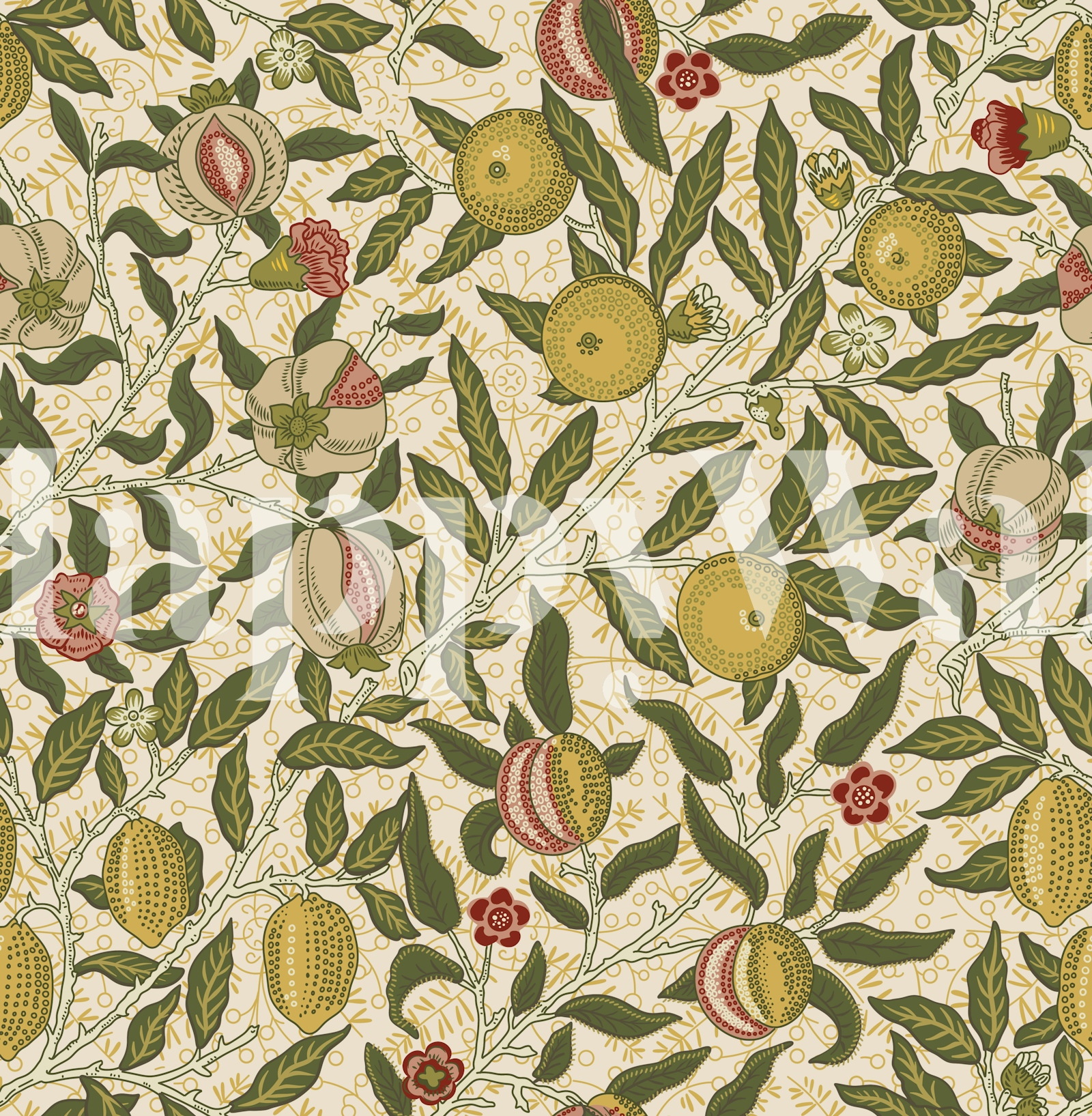 Victorian W Morris Fruit pattern | Happywall.com