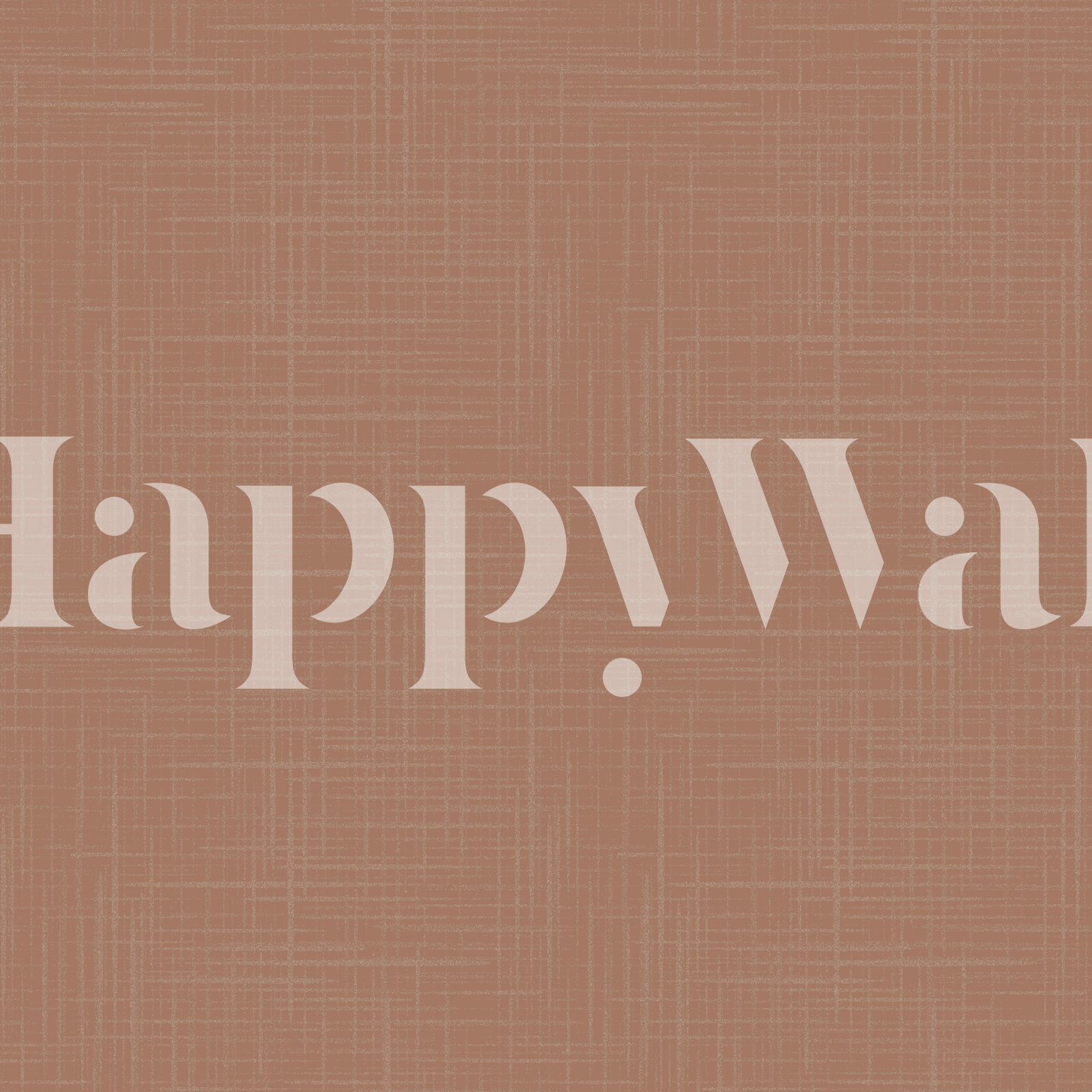 Old Canvas - Mocha Mousse Wallpaper