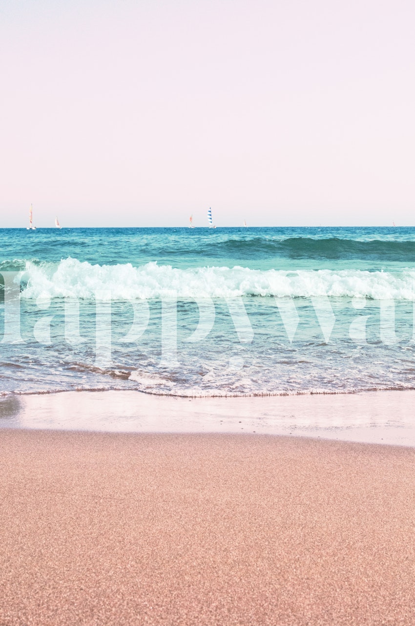 Pastel Ocean Dream 1 Wallpaper - Happywall