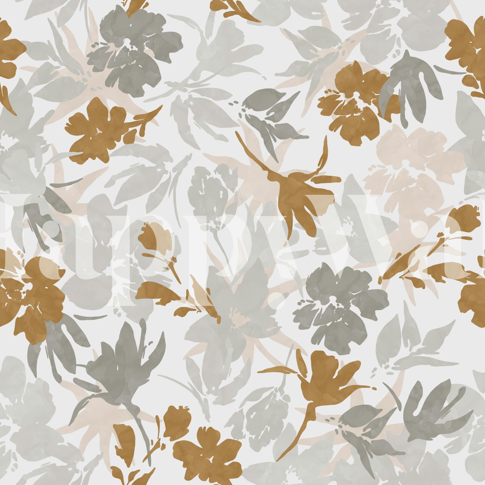 Soft Floral Whispers Wallpaper - Happywall