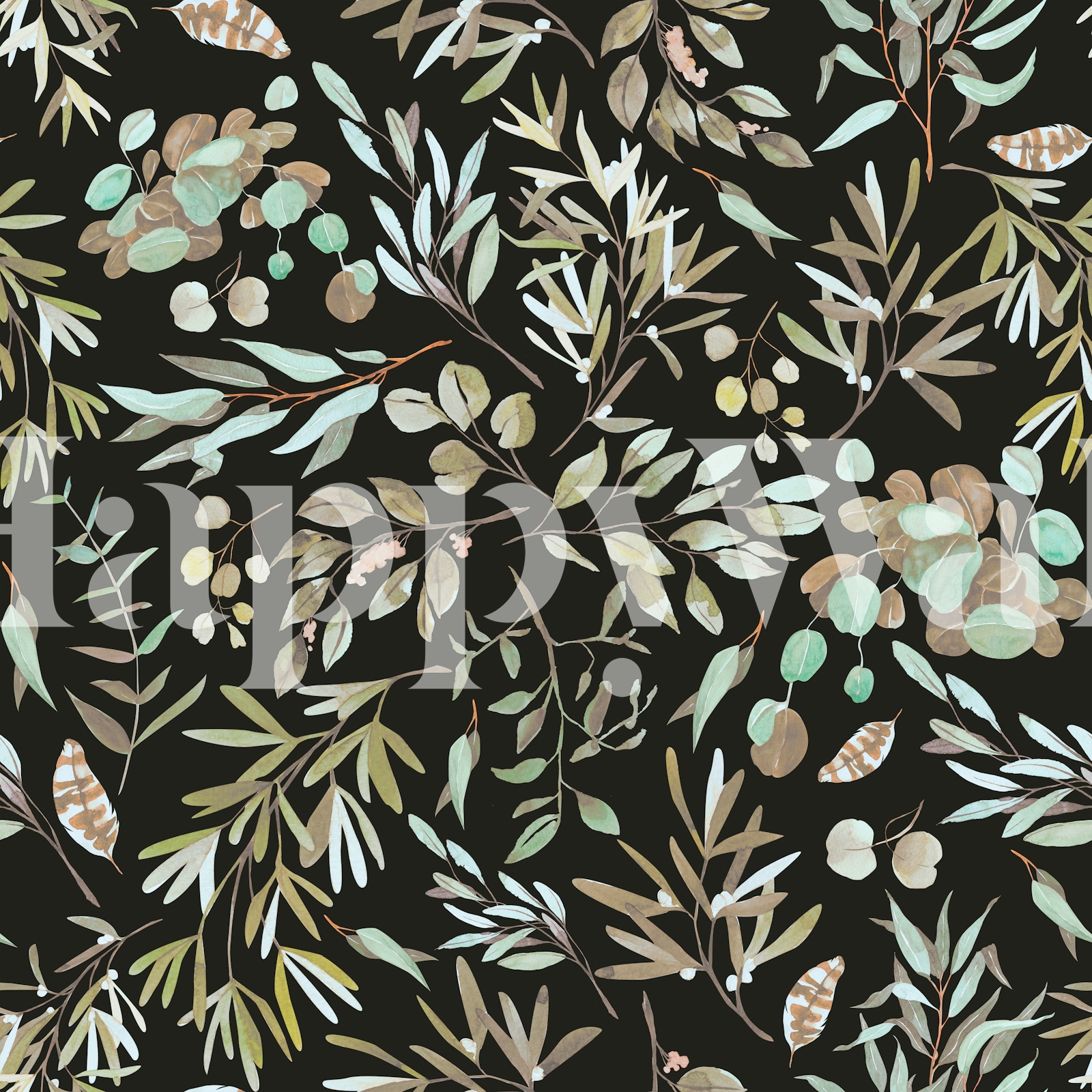 Whispering Leaves Decor Wallpaper