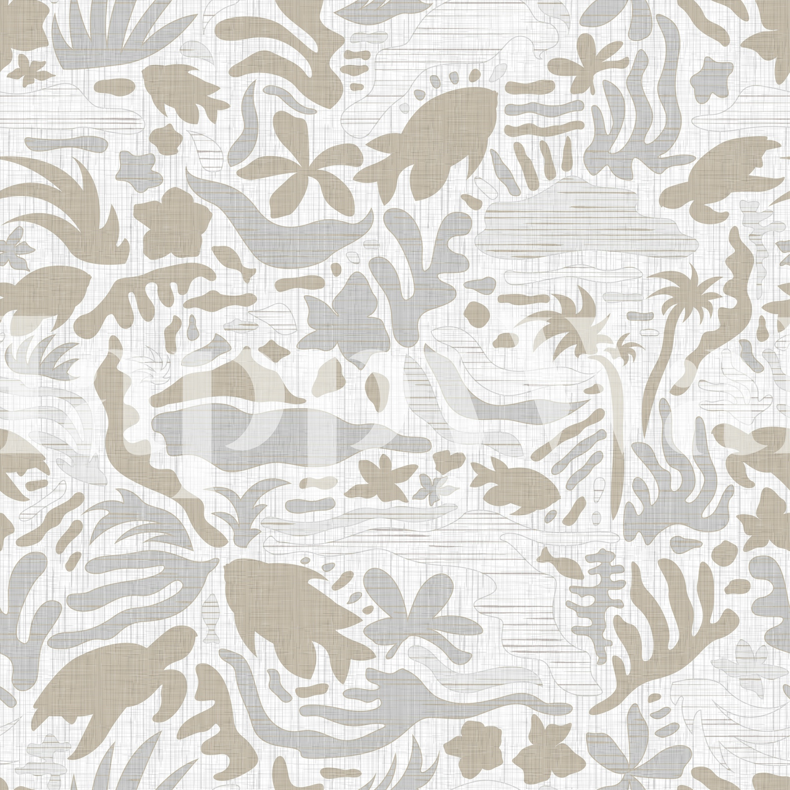 Neutral Hawaiian Nature Wallpaper