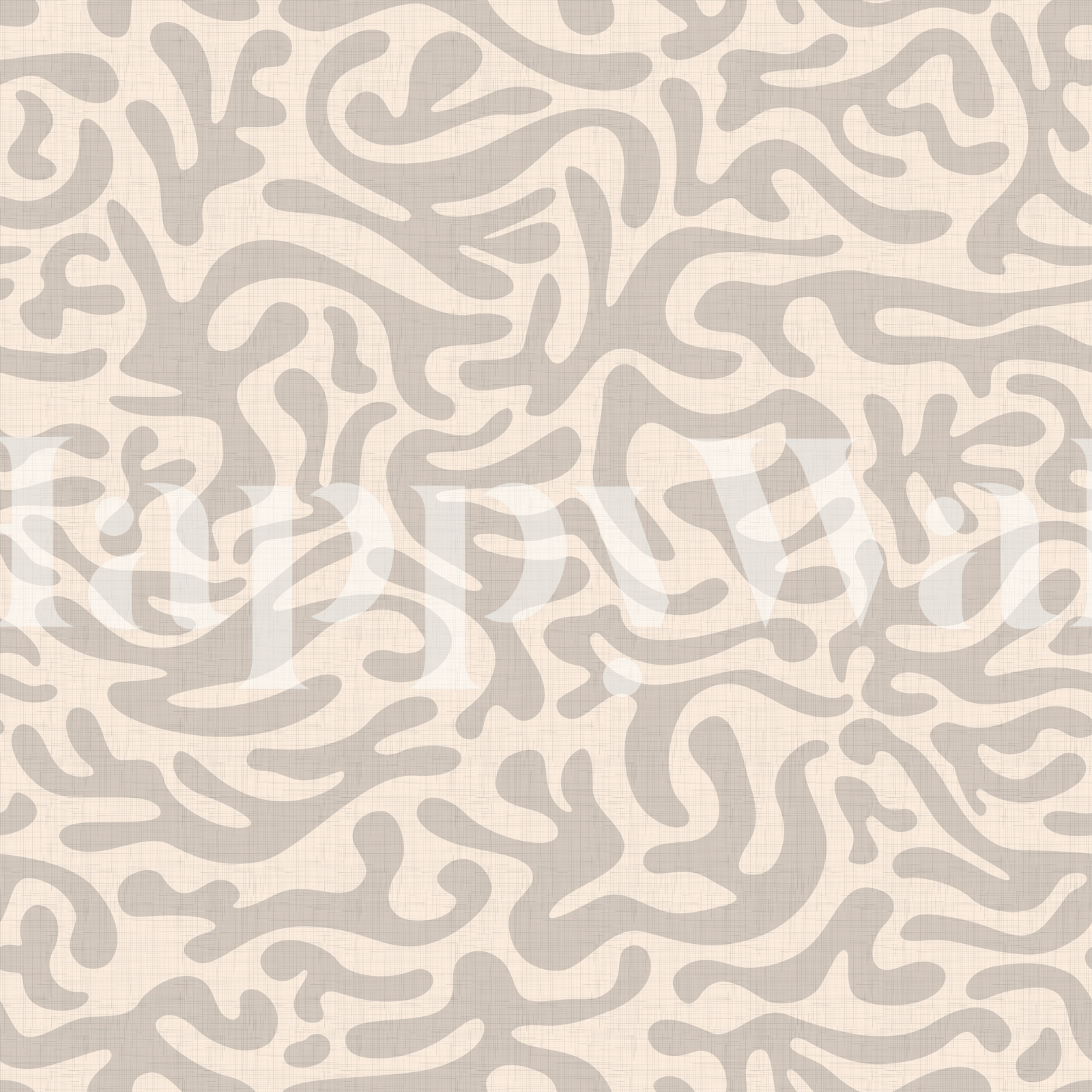 Neutral Doodles - Abstract Shapes Wallpaper