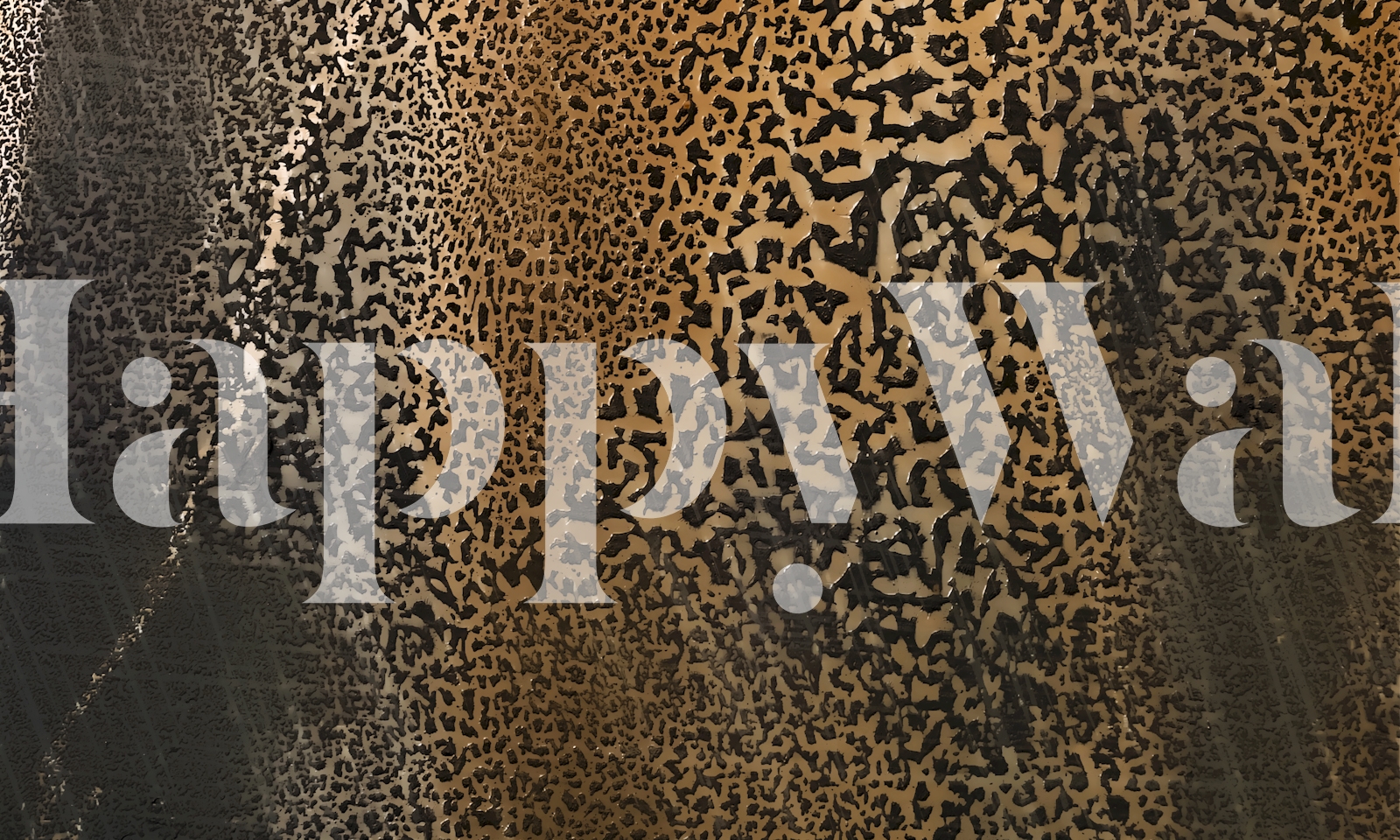 Golden Copper Luxe - Wallpaper | happywall.com