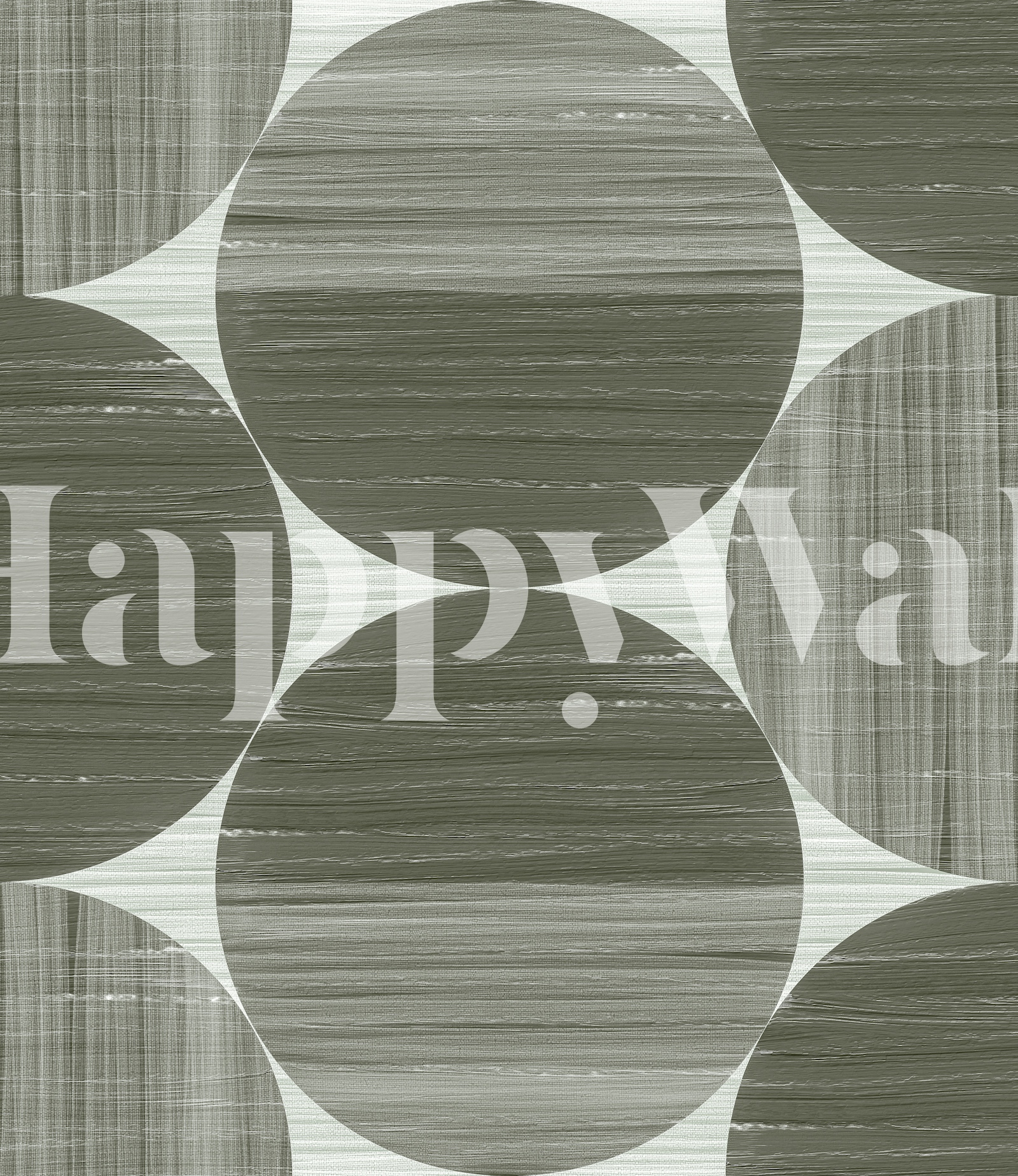 Geometric Modern Circle Shapes Wallpaper