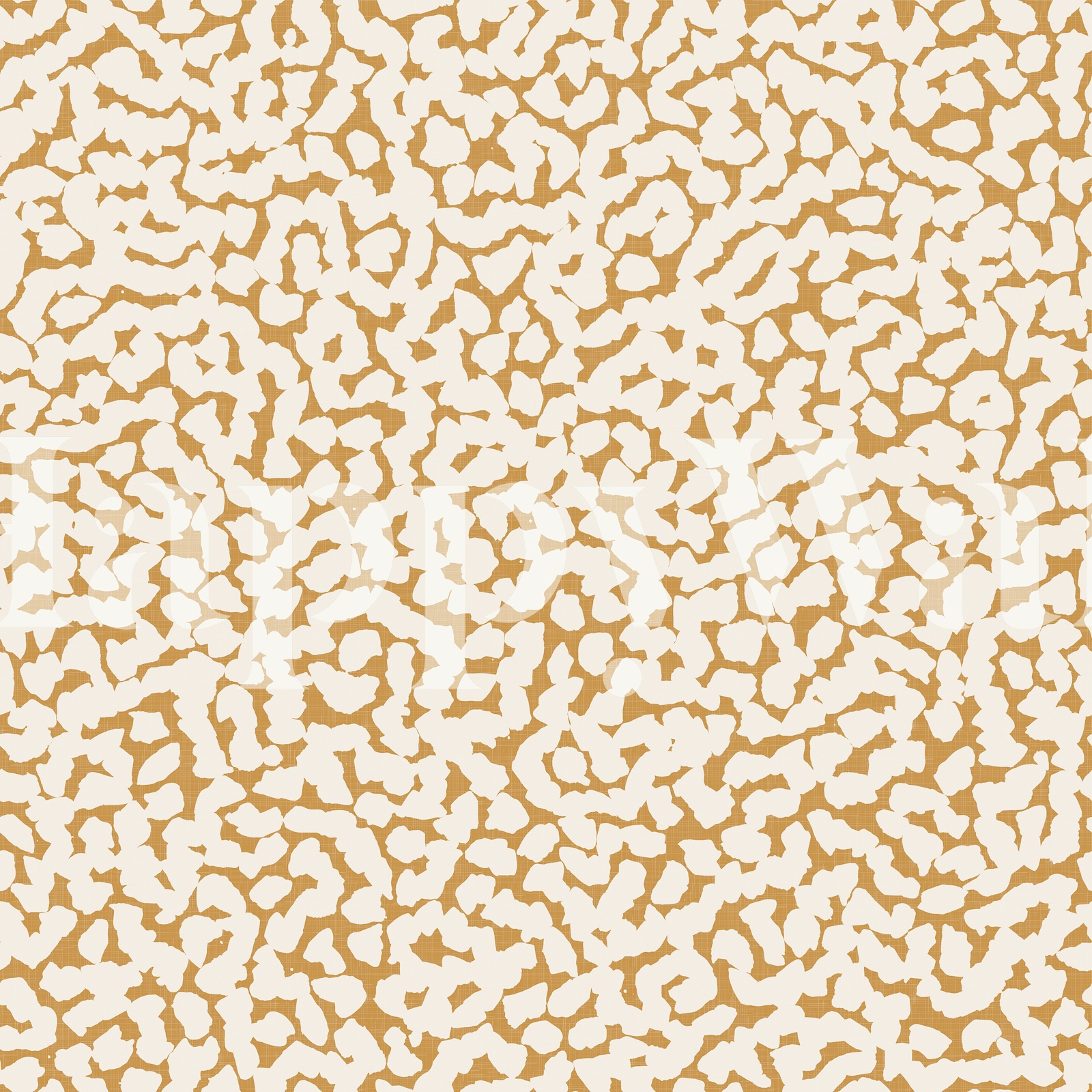 Boho Animal Print Wallpaper in Beige