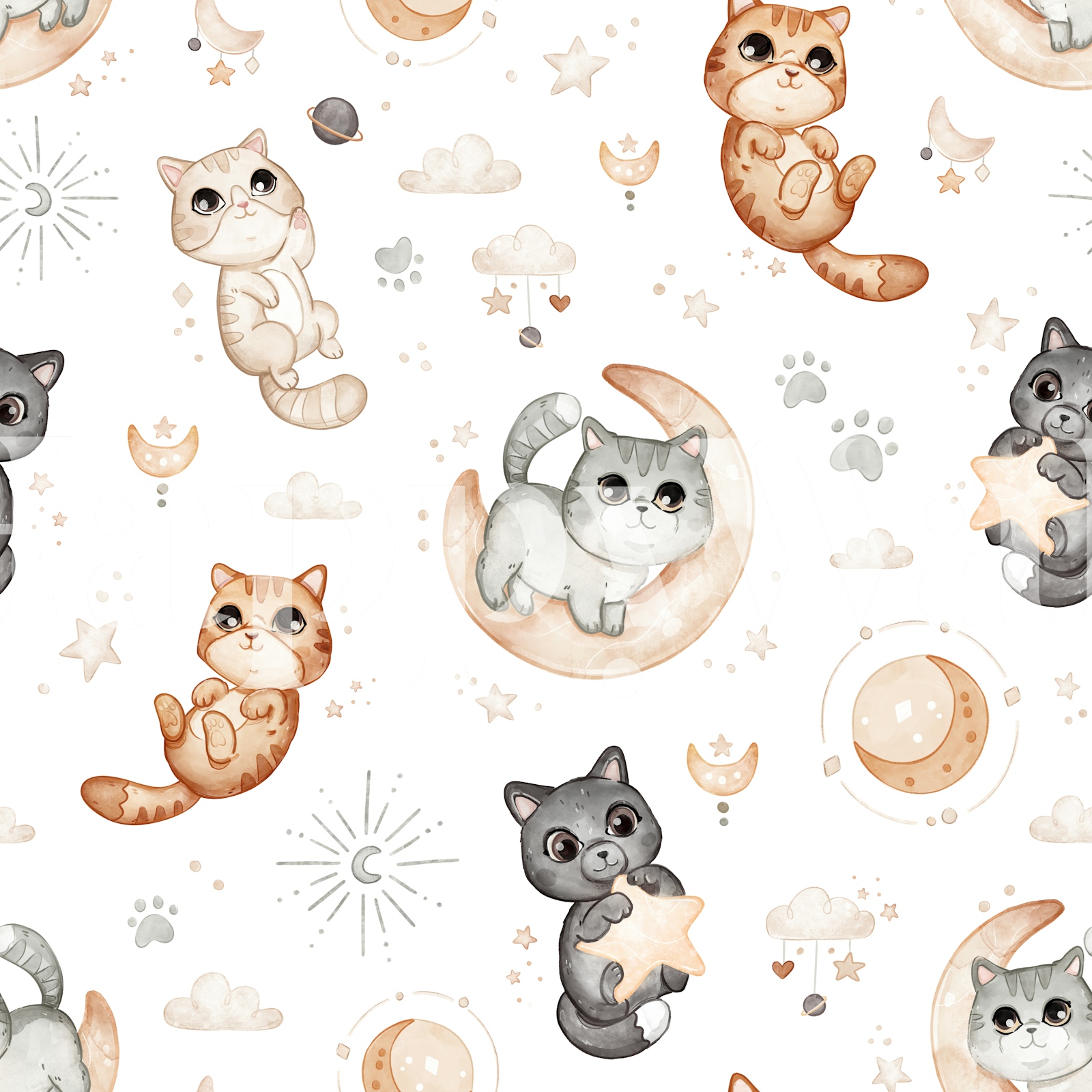 Meow-Stellar Wallpaper | happywall.com