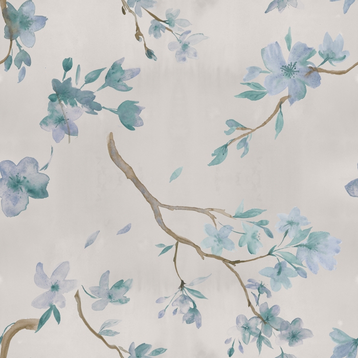 Watercolour Dream Blossoms Wallpaper