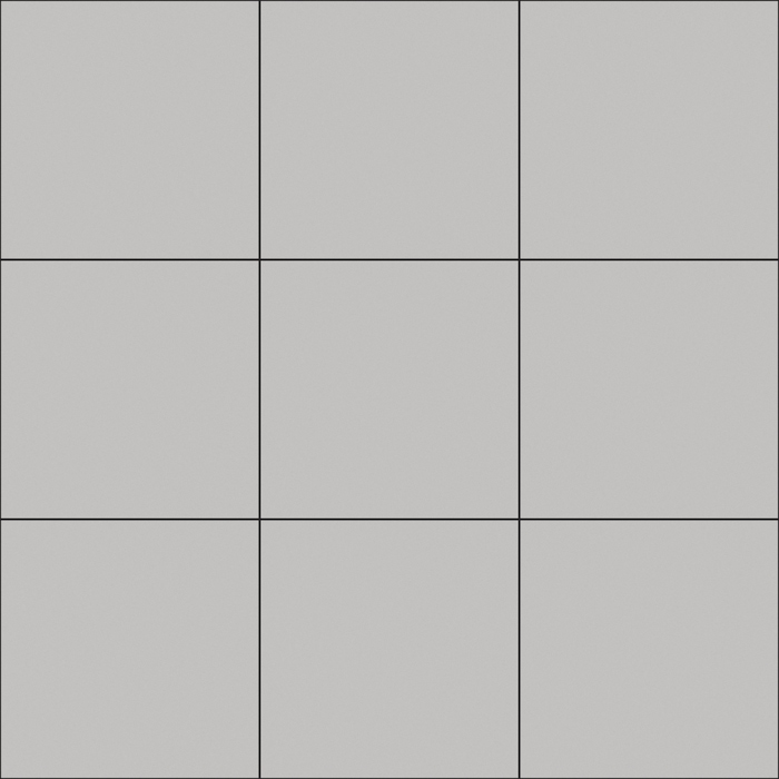 Gray Large Grid Pattern Wallpaper