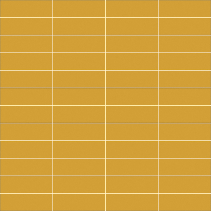 Horizontal Grid Pattern - Mustard Yellow Wallpaper