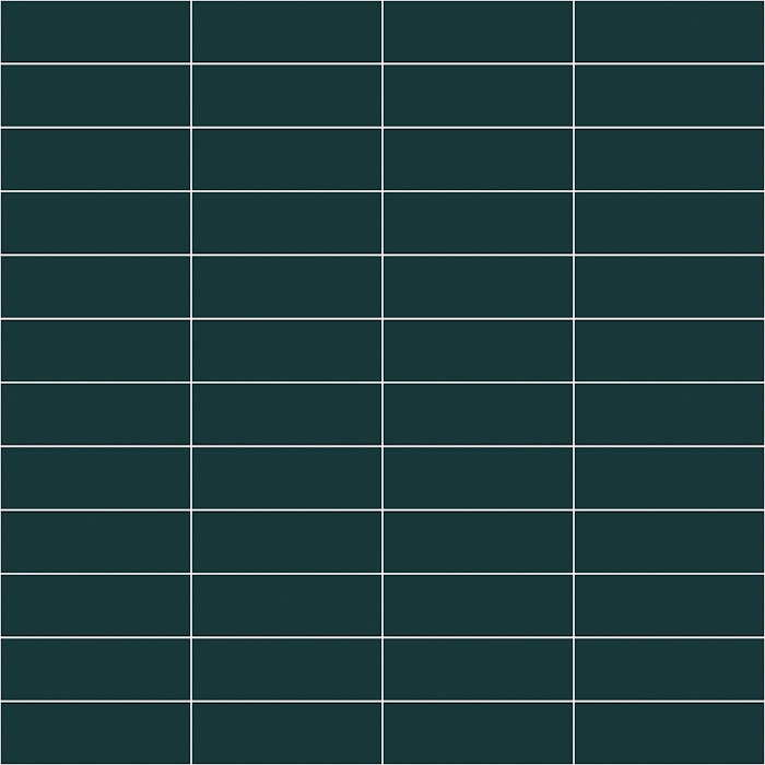 Horizontal Grid Pattern - Greenish Blue