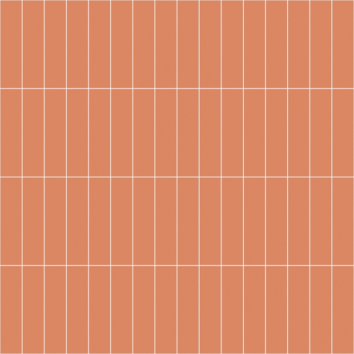 Vertical Grid Pattern - Coral Wallpaper