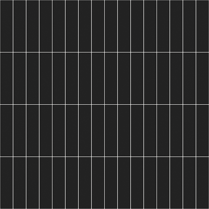 Vertical Grid Pattern Wallpaper - Black