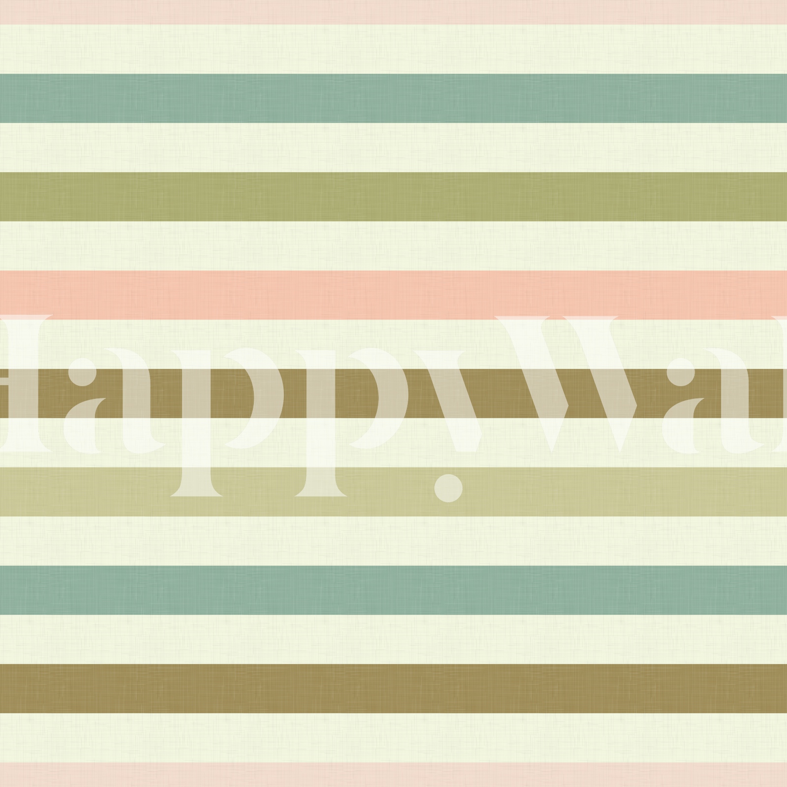 Simple Horizontal Stripes Wallpaper - Happywall